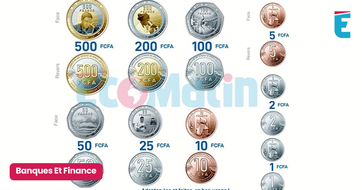 CEMAC : la BEAC met en circulation sa nouvelle gamme de pièces de monnaie